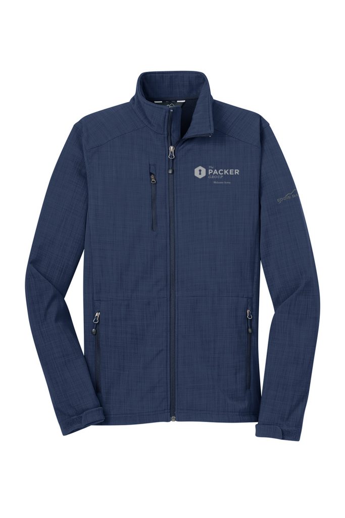 Eddie Bauer® Shaded Crosshatch Soft Shell Jacket – The Packer Group ...